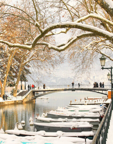 Découvrir la ville d'Annecy en hiver - Tourisme Annecy