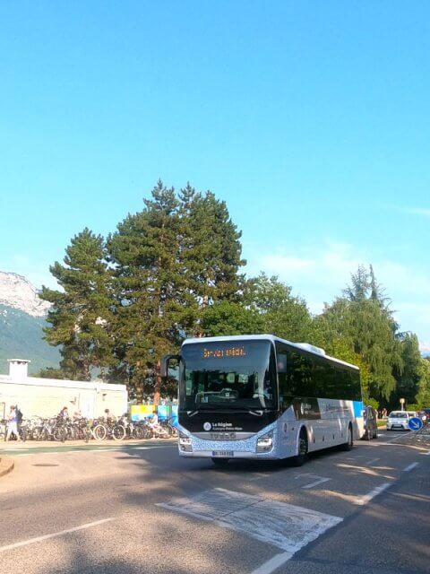 Venir en bus à Annecy - Tourisme Annecy